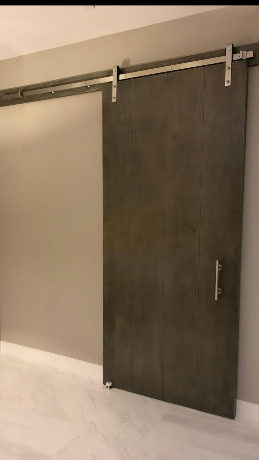 Rustic Slab Door – Rustic Luxe Designs