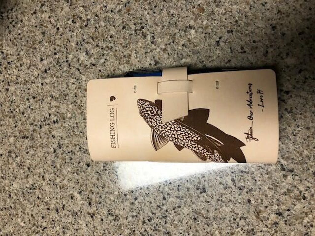 Personalized Leather Fishing Journal – Rustico