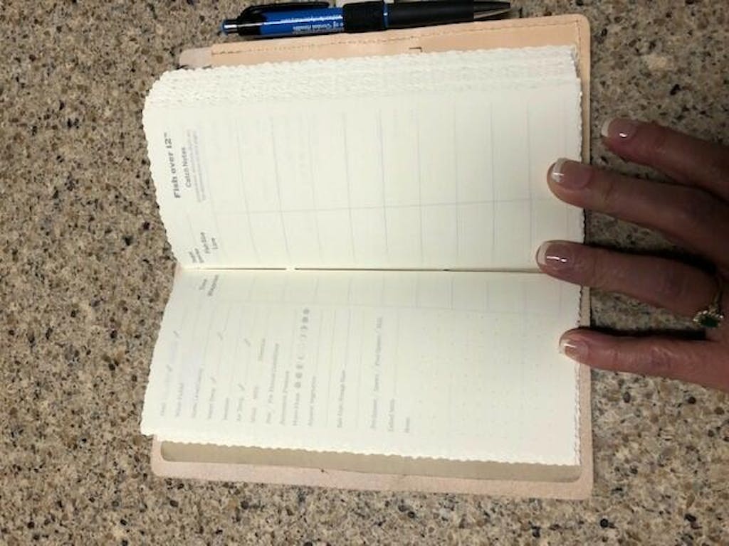 Personalized Leather Fishing Journal – Rustico