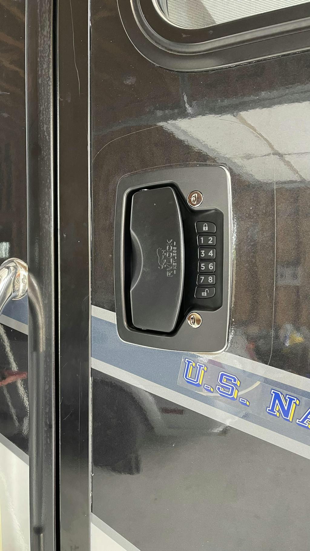 RVLock Atlas Keyless Handle for Class A & C Motorhomes - 2nd Generatio