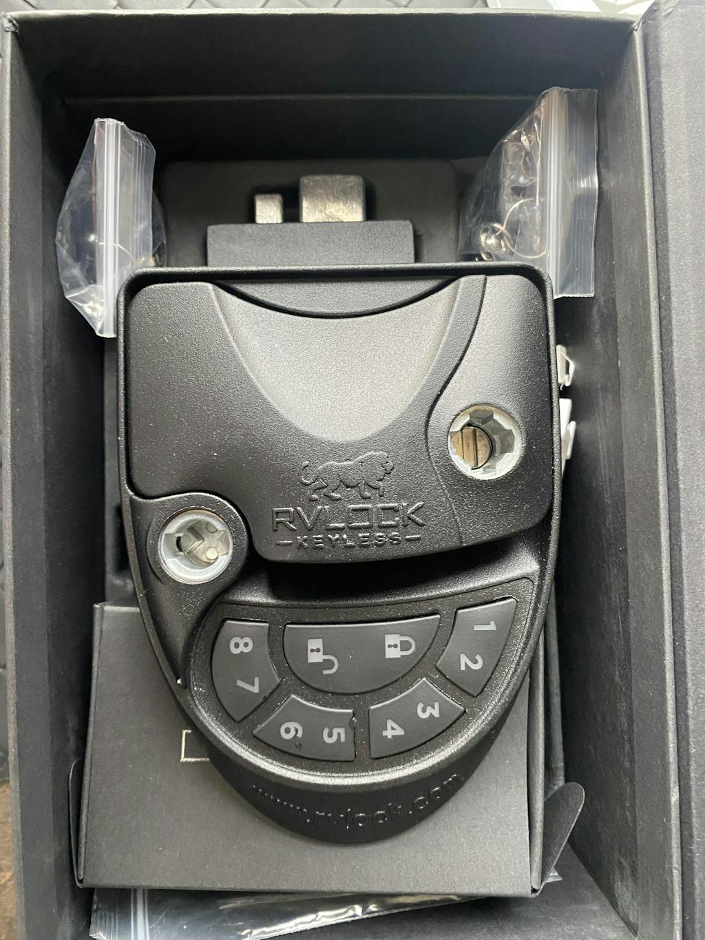 RVLock V4.0 Keyless Handle for RV Doors