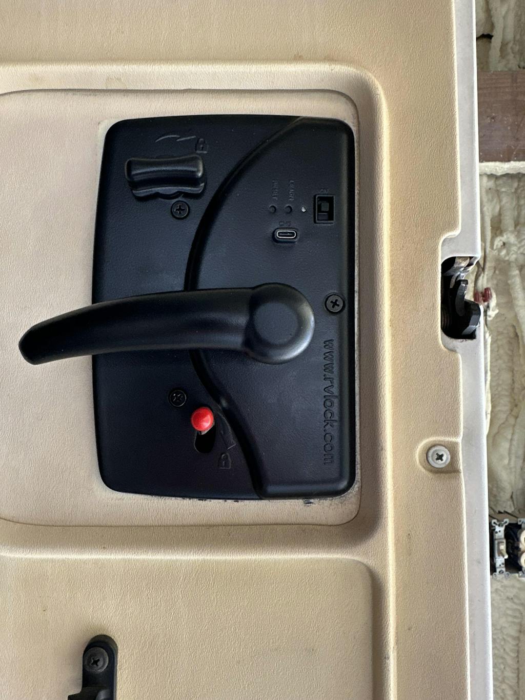 RVLock Atlas Keyless Handle for Class A & C Motorhomes - 2nd Generatio
