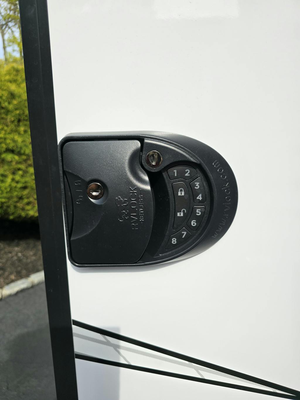 RVLock Charter Keyless Handle for Class C/A Motorhomes