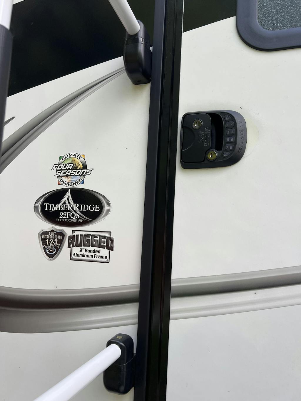 RVLock V4.0 Keyless Handle for RV Doors