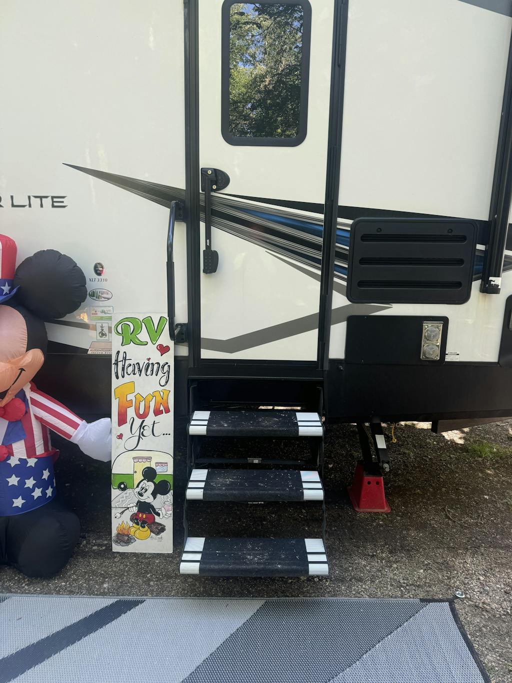 RVLock Axis Keyless Latch Extender