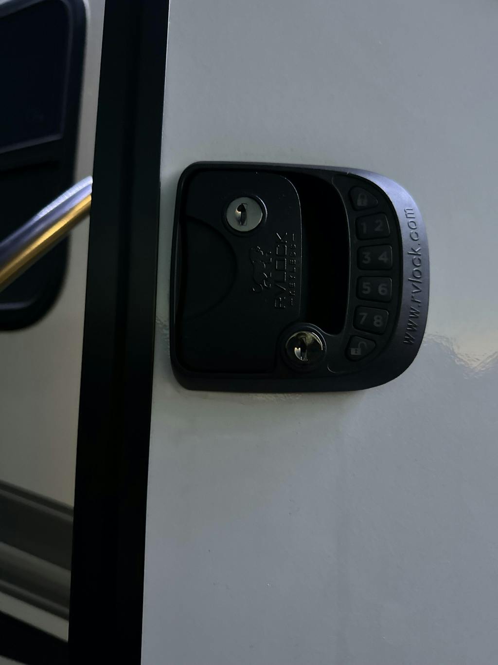 RVLock Compact Keyless Entry Handle