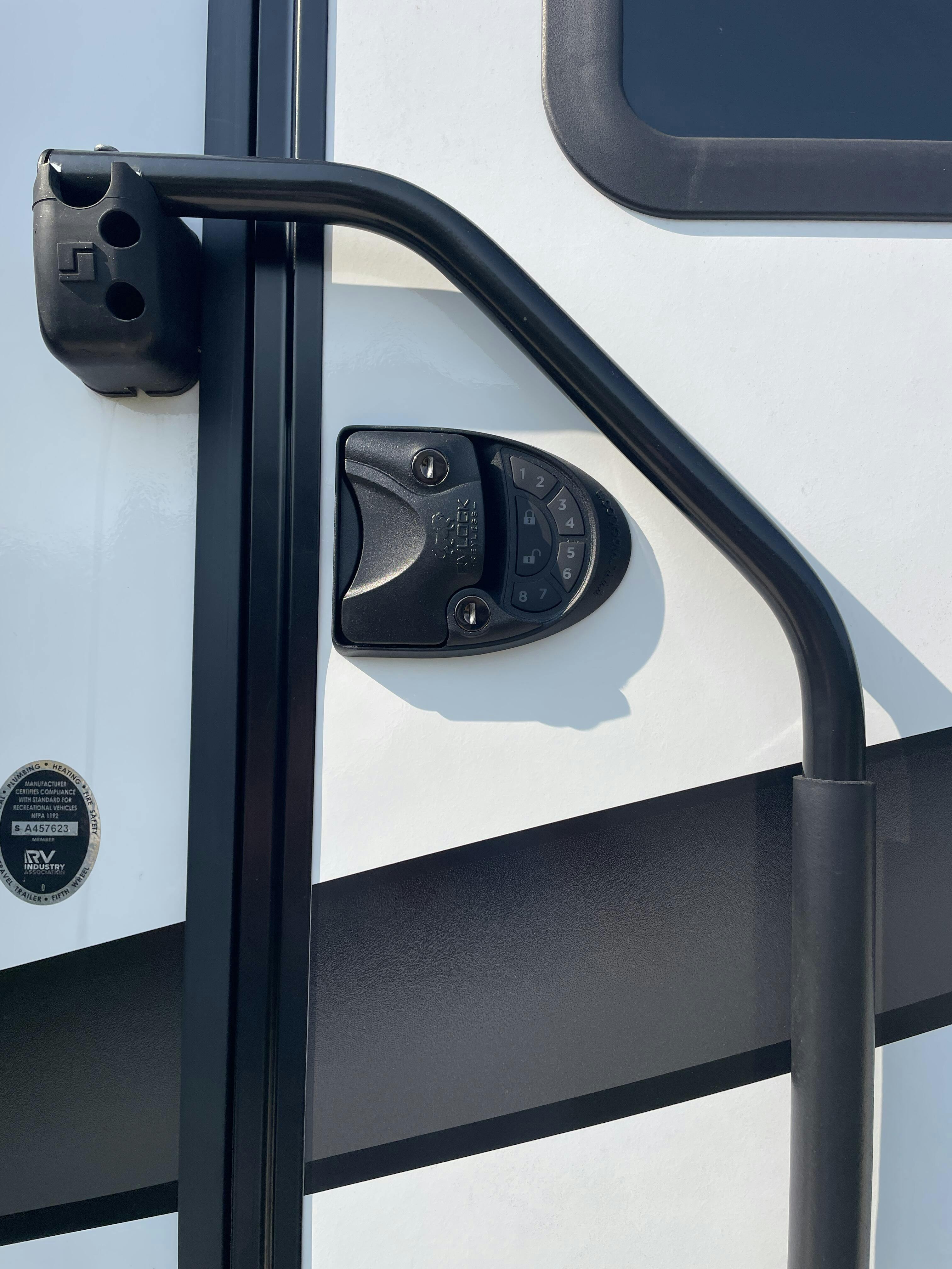 RVLock V4.0 Keyless Handle for RV Doors