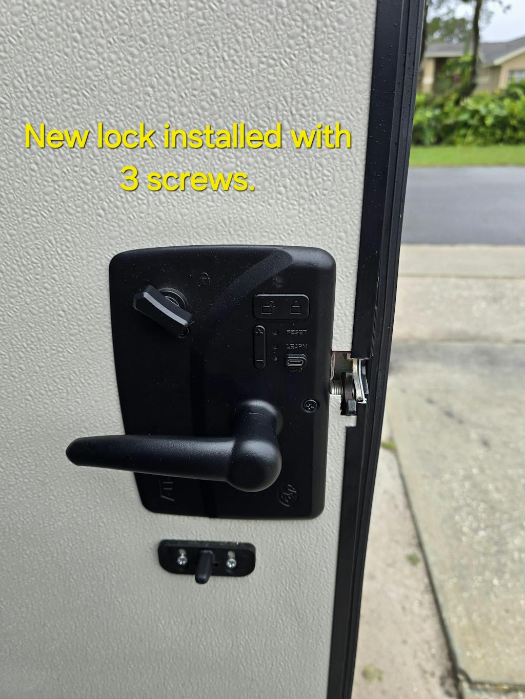 RVLock Atlas Keyless Handle for Class A & C Motorhomes - 2nd Generatio