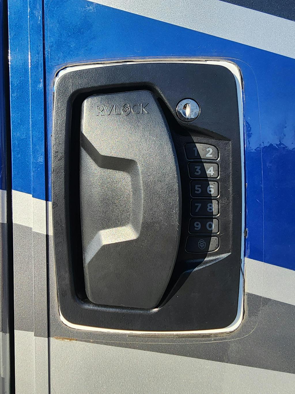 RVLock Atlas Keyless Handle for Class A & C Motorhomes - 2nd Generatio