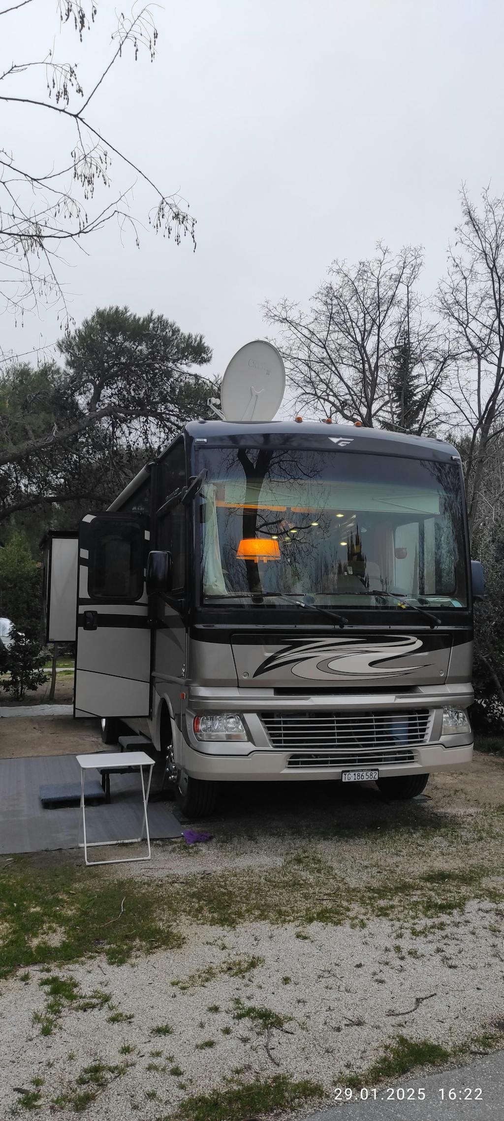 RVLock Atlas Keyless Handle for Class A & C Motorhomes - 2nd Generatio