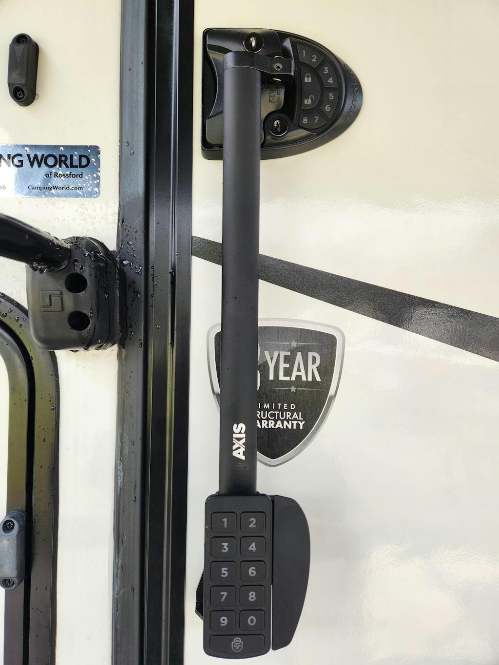 RVLock Axis Keyless Latch Extender