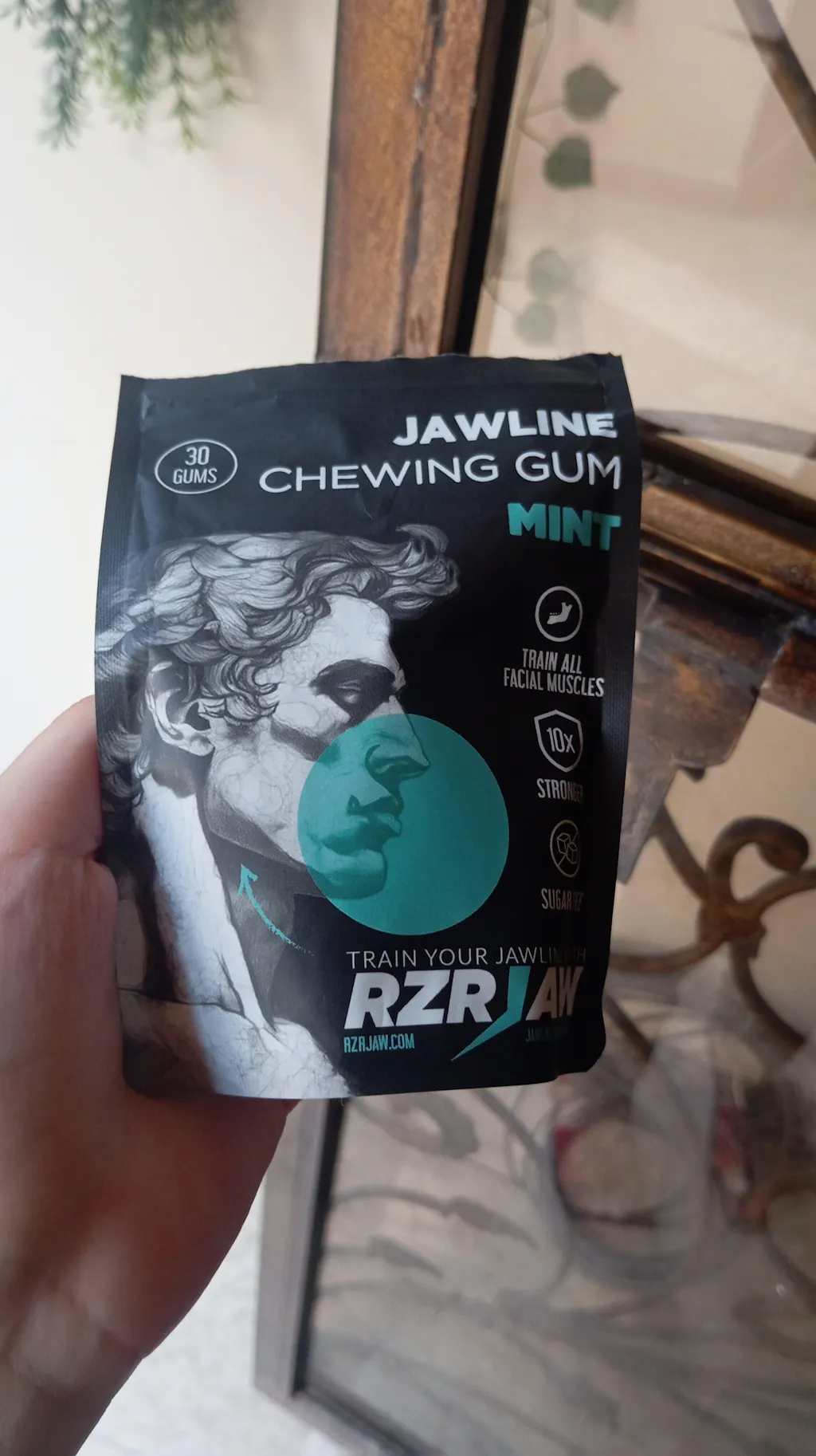 Jawline Chewing Gum (Mint) - Beginner Level – Rzrjaw