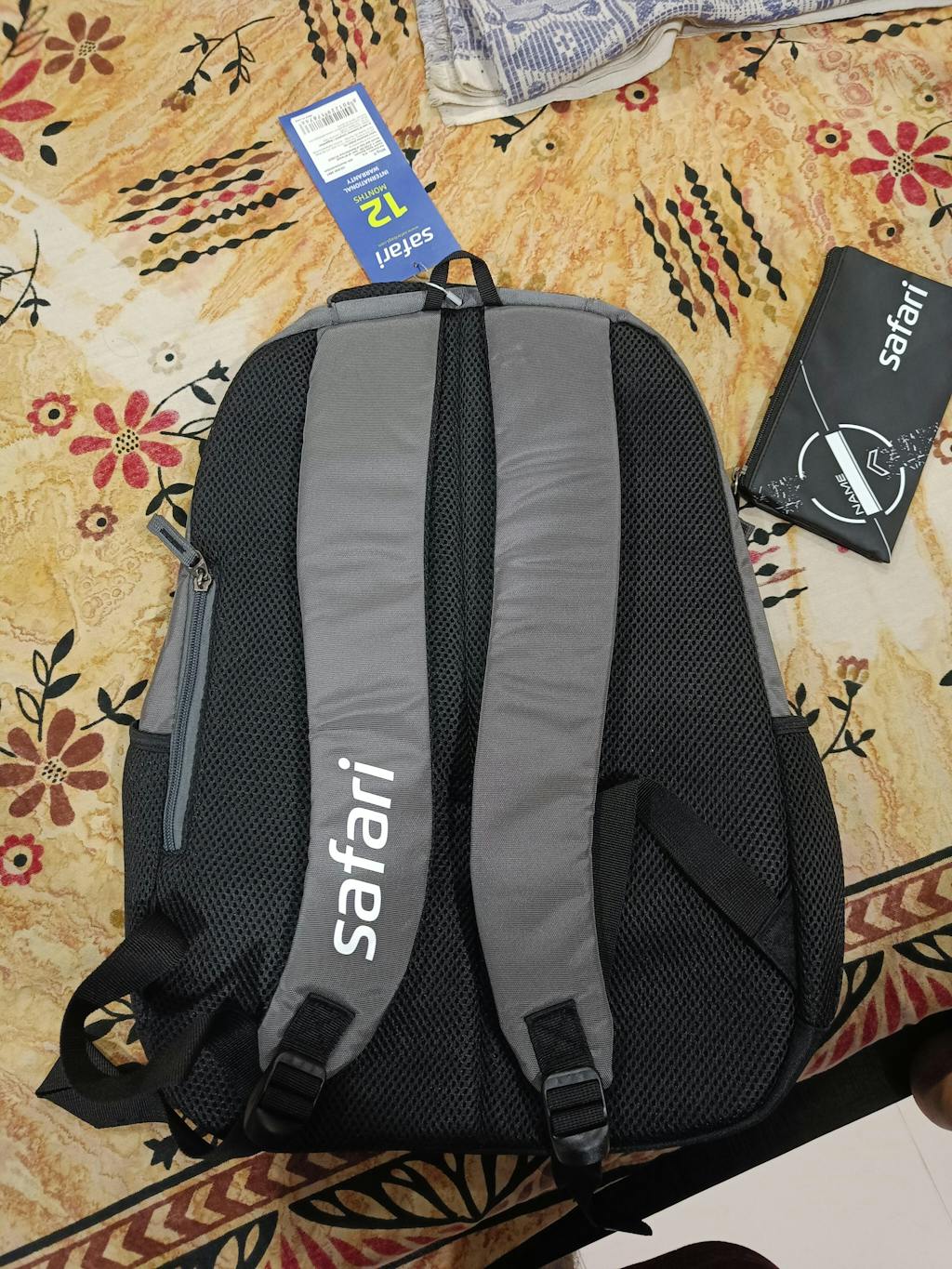 Buy Safari Wing 37L School Backpack Grey Online