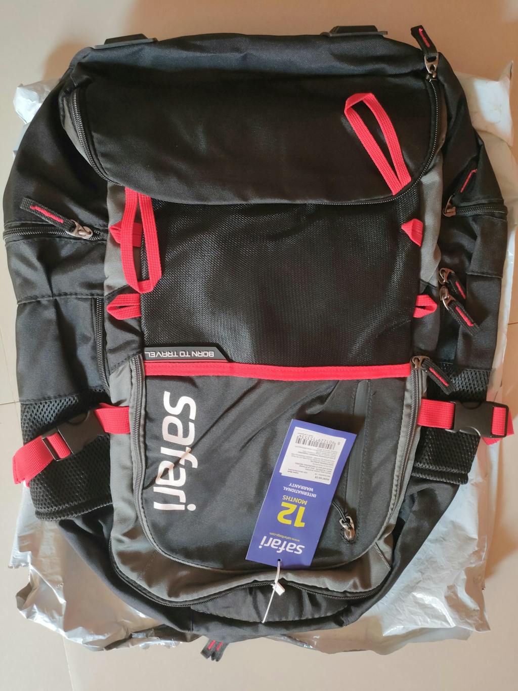 Buy Safari Hunt 60L Overnighter Rucksack Black Online