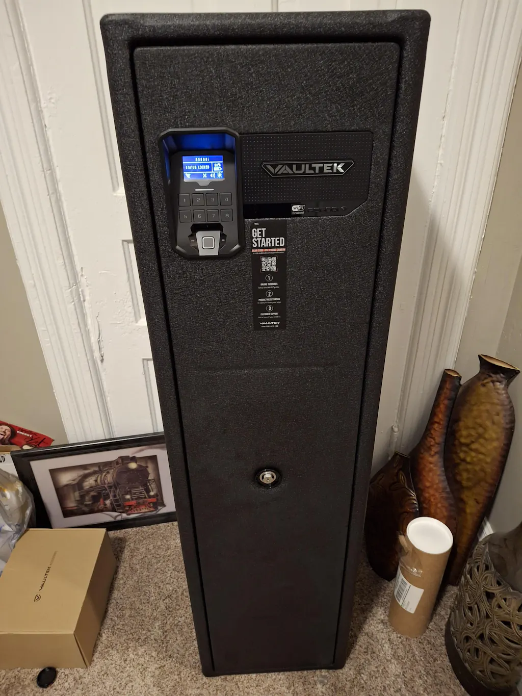 Vaultek RS800i PLUS Biometric Gun Safe — Safe Vault Pros