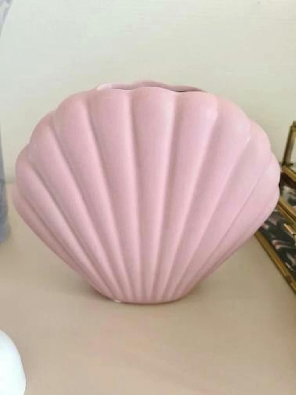 Colorful Seashell Vase - Coastal Ceramic Décor – Sage & Sill