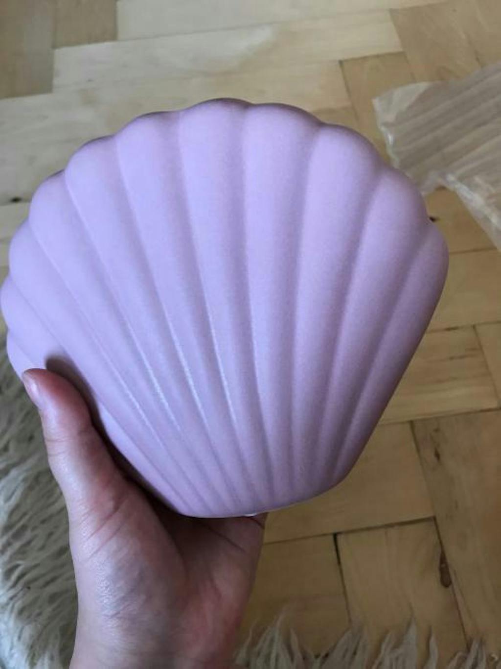 Colorful Seashell Vase - Coastal Ceramic Décor – Sage & Sill