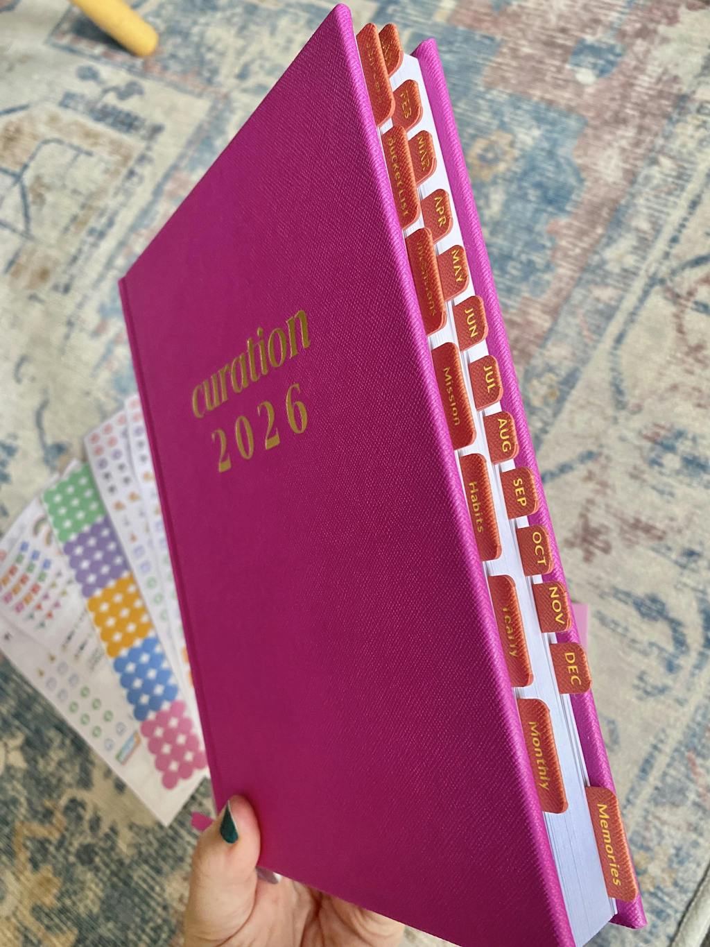 Curation 2026 Planner (Original) | Best Weekly A5 Planner - Saint ...