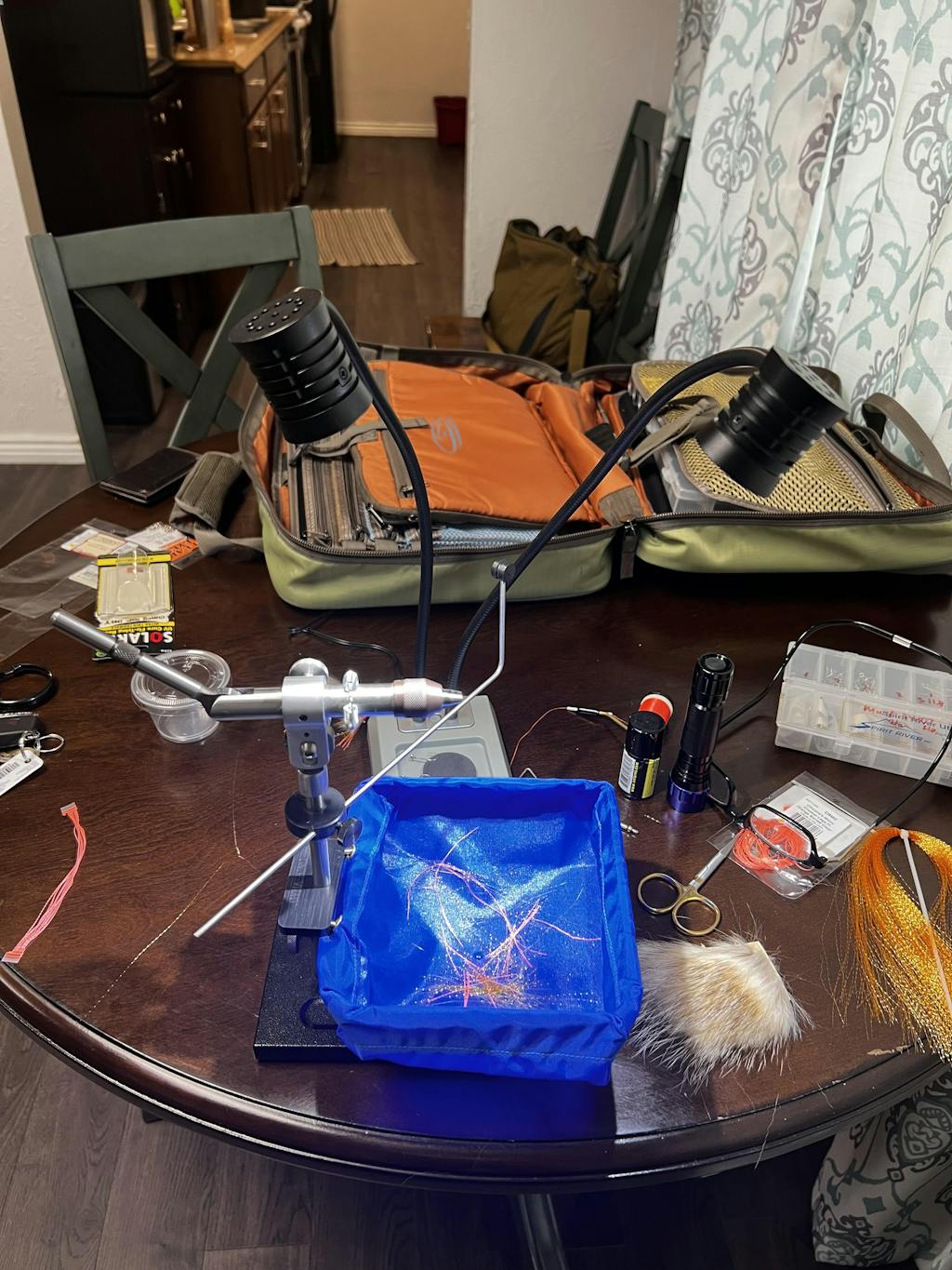 Dual Head LED Fly Tying Light is the BEST Fly Tying Lamp Available!