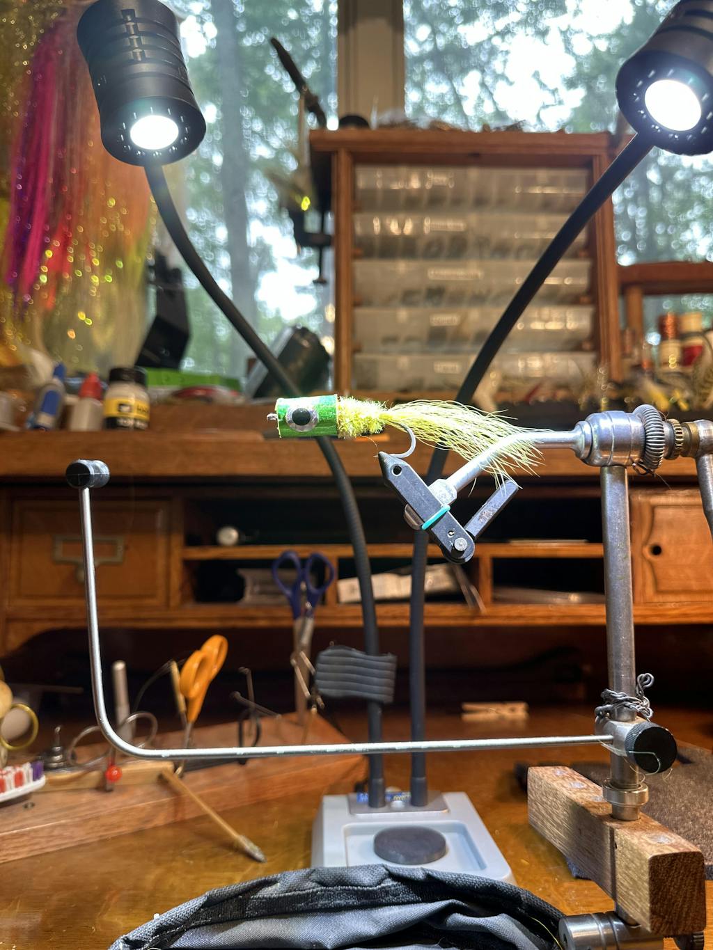 Dual Head LED Fly Tying Light is the BEST Fly Tying Lamp Available!