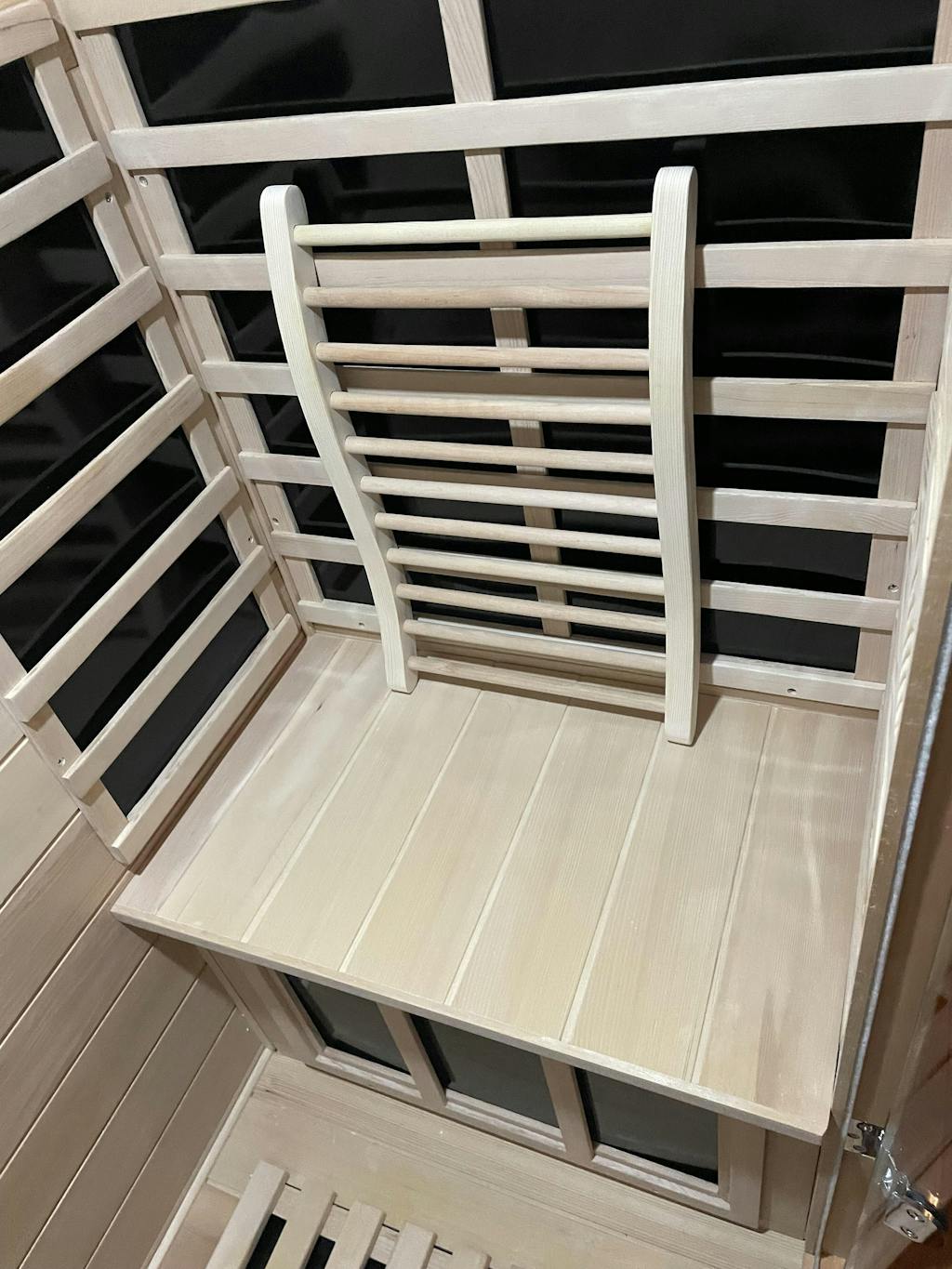 Ergonomic Sauna Backrest – SalusHEAT Saunas Direct