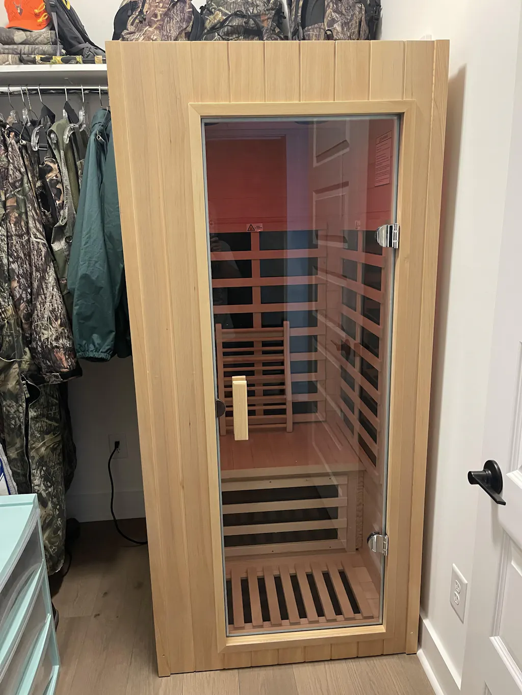 Purity-901GHC 1 Person Far Infrared Sauna – SalusHEAT Saunas Direct