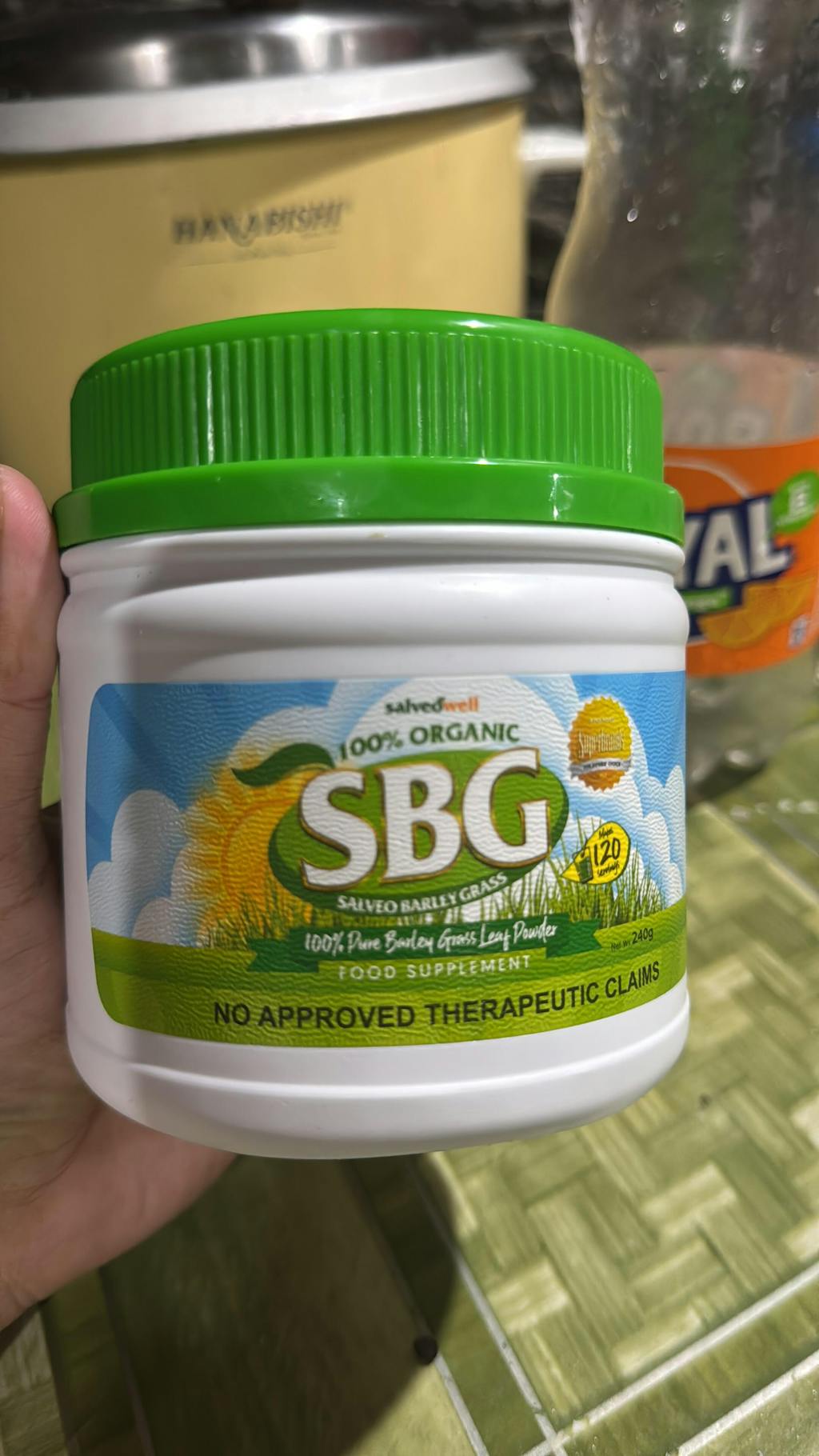 SBG JAR 240G – Salveo Barley PH