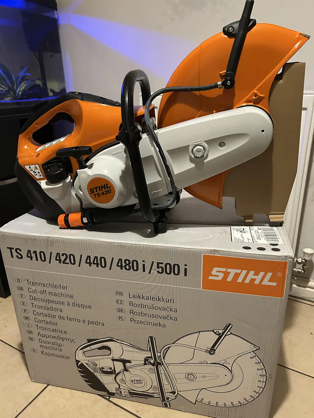 STIHL TS 420 Petrol Cut-Off Saw with 14" Blade – Sam Turner & Sons