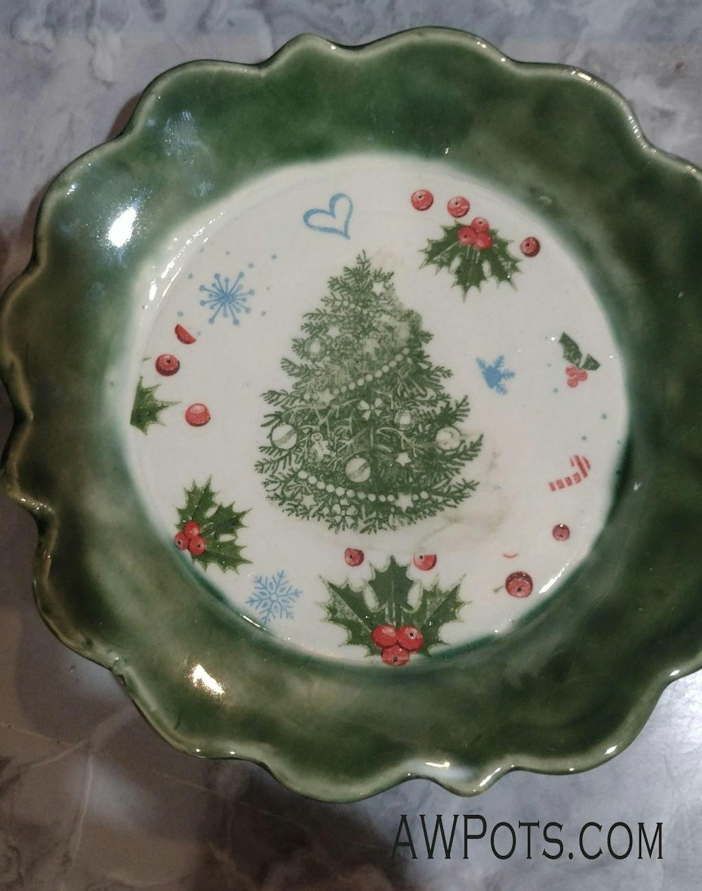 Underglaze Transfer, Ceramic Decal - Holiday Trees | Sanbao Studio ...