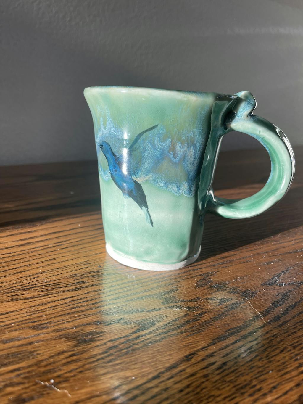 Ceramic Overglaze decal, Overglaze decal - Hummingbird - Sanbao Studio