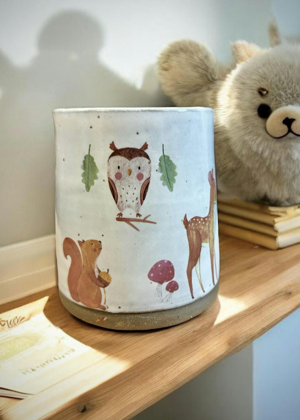 Ceramic Overglaze decal, Overglaze decal - Forest Animal - Sanbao Studio