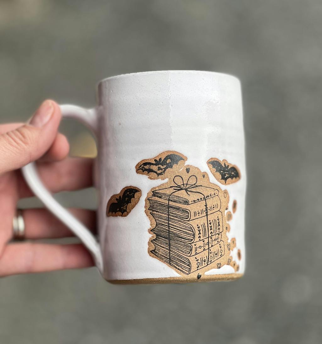 Underglaze Transfer, Ceramic Decal - Books | Sanbao Studio - Sanbao Studio