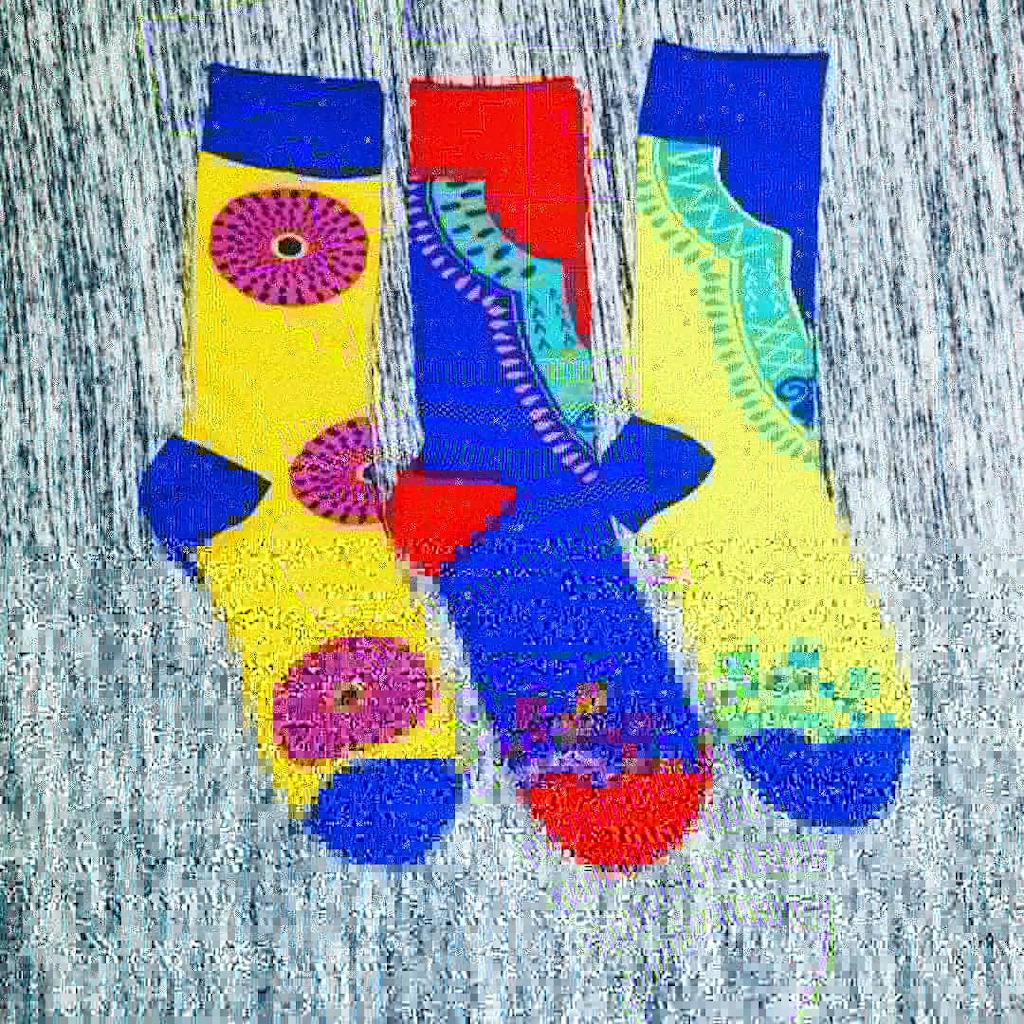 Premium Quality African Kente Cloth Socks for Dress or Casual Novelty ...