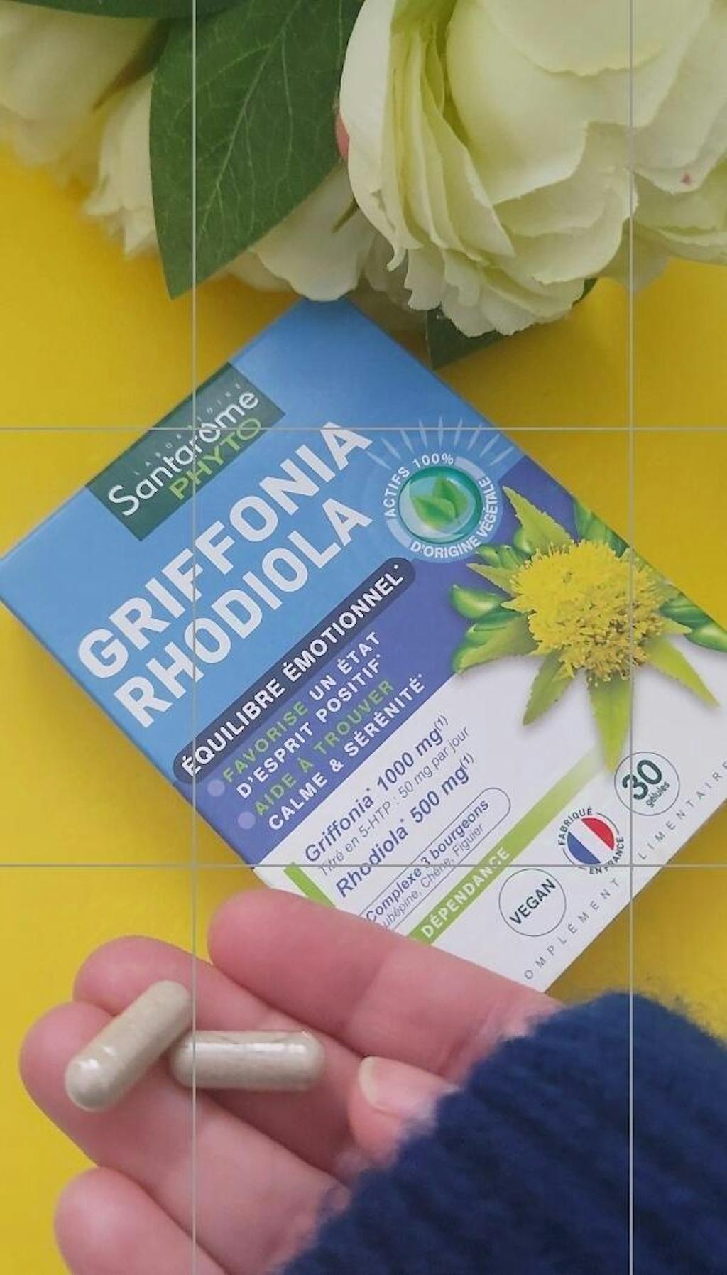 Griffonia Rhodiola - 30 gélules I 100% Bio | Santarome