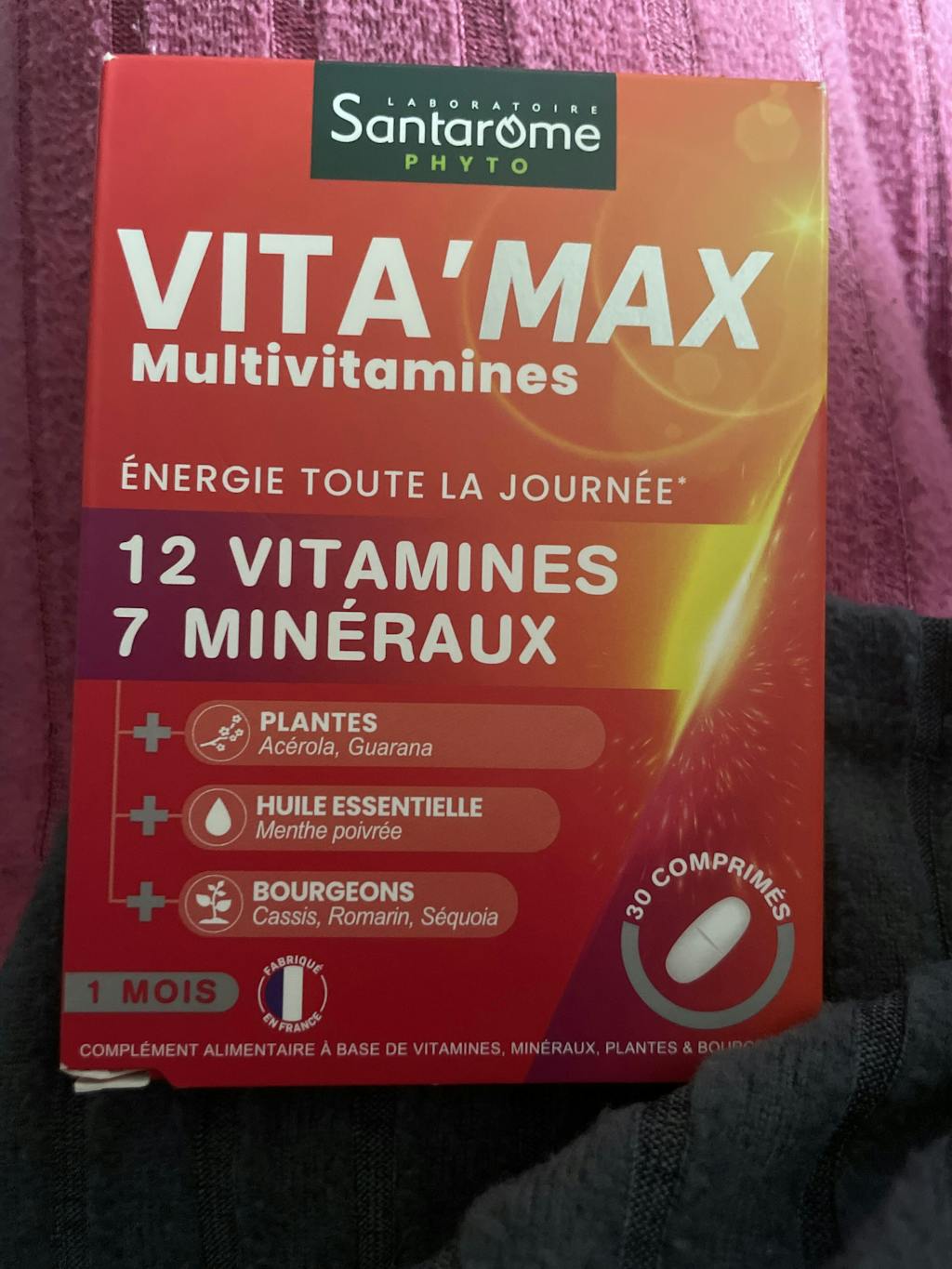 Vita'Max Adultes comprimés | Santarome