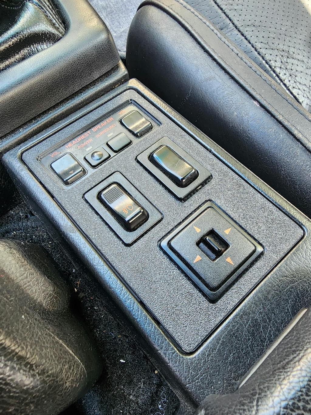 Mazda RX7 FC Center Console Switch Plate – Santillanes Autoworks