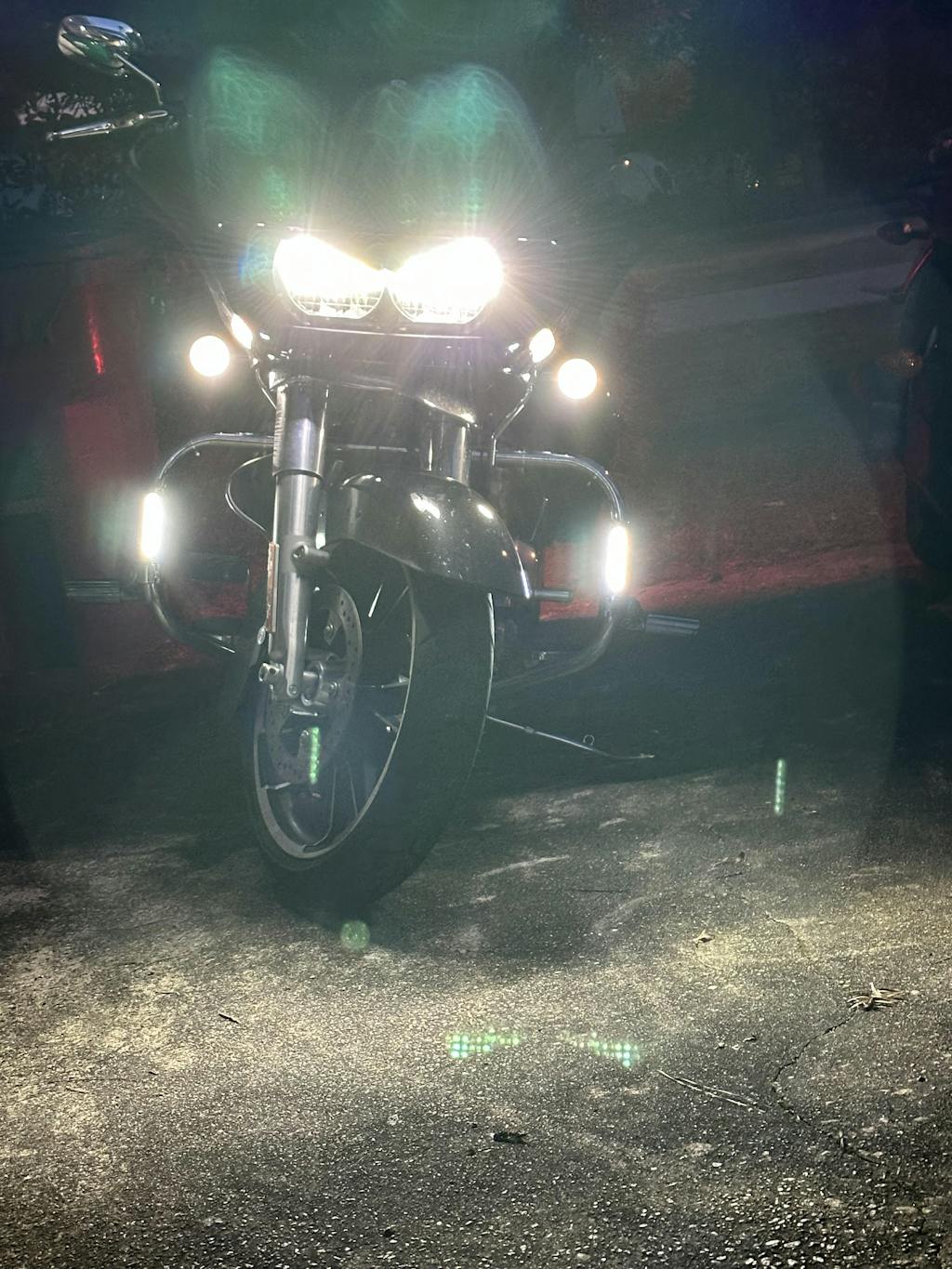 Motorcycle LED Crash Bar Lights for Harley Davidson