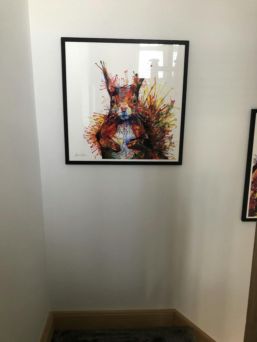 Cyril the Squirrel Framed Print – Sarah Taylor Art