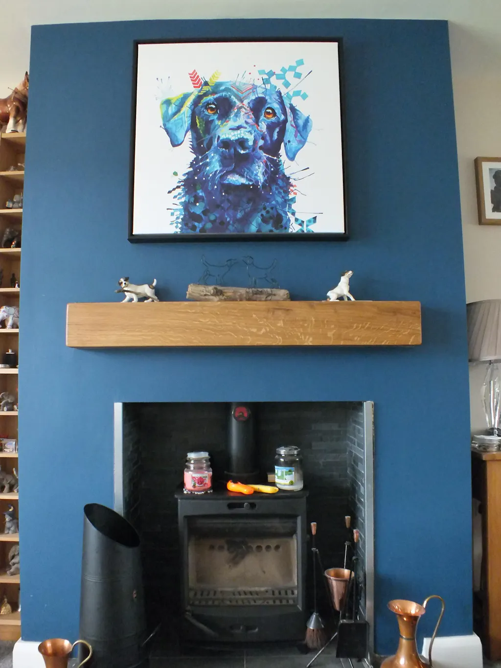 Barney the Cockapoo Framed Canvas – Sarah Taylor Art