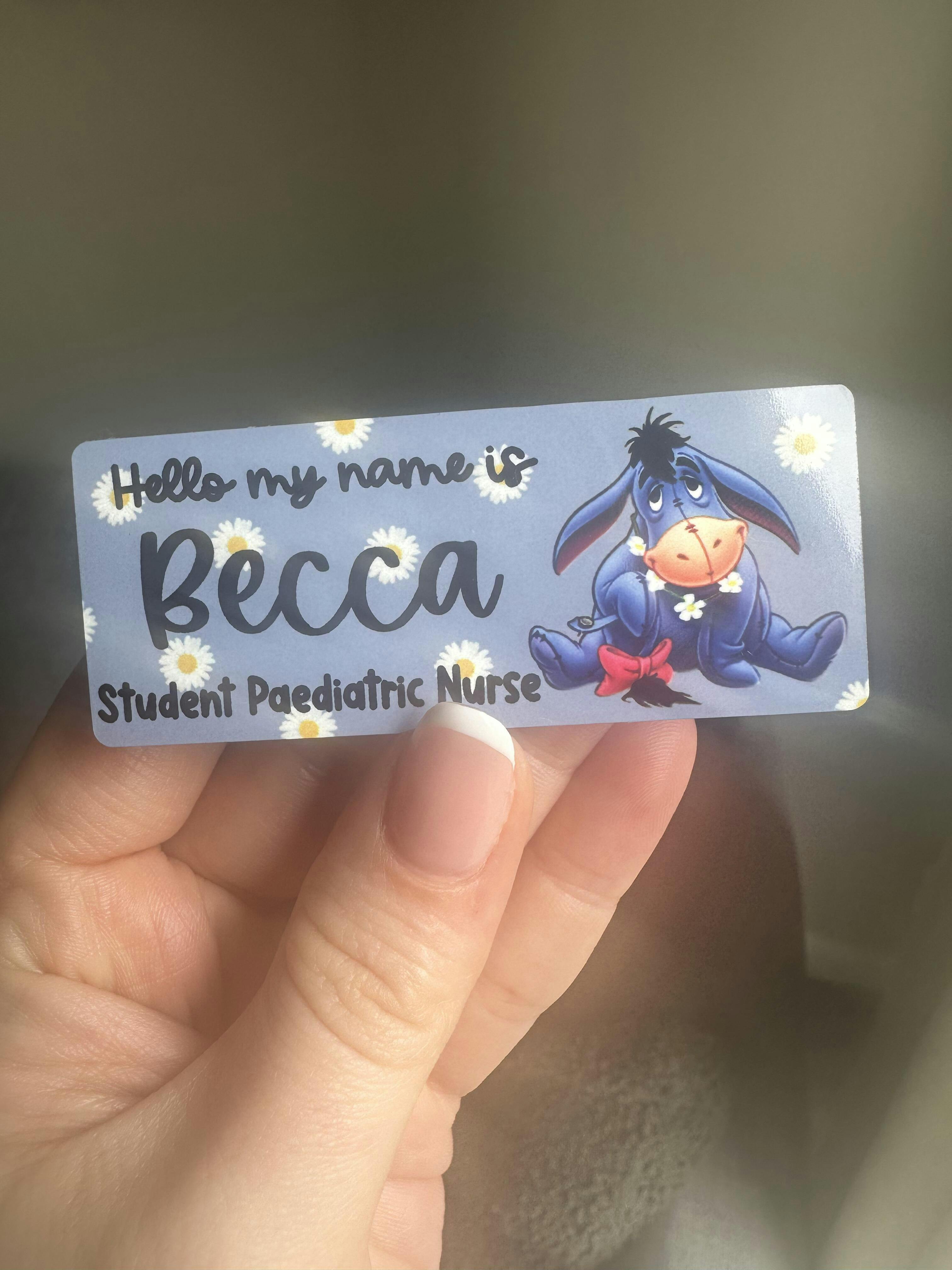 Midwife Name Badge, Nurse Name Badge, NHS Name Badge, Student Midwife ...