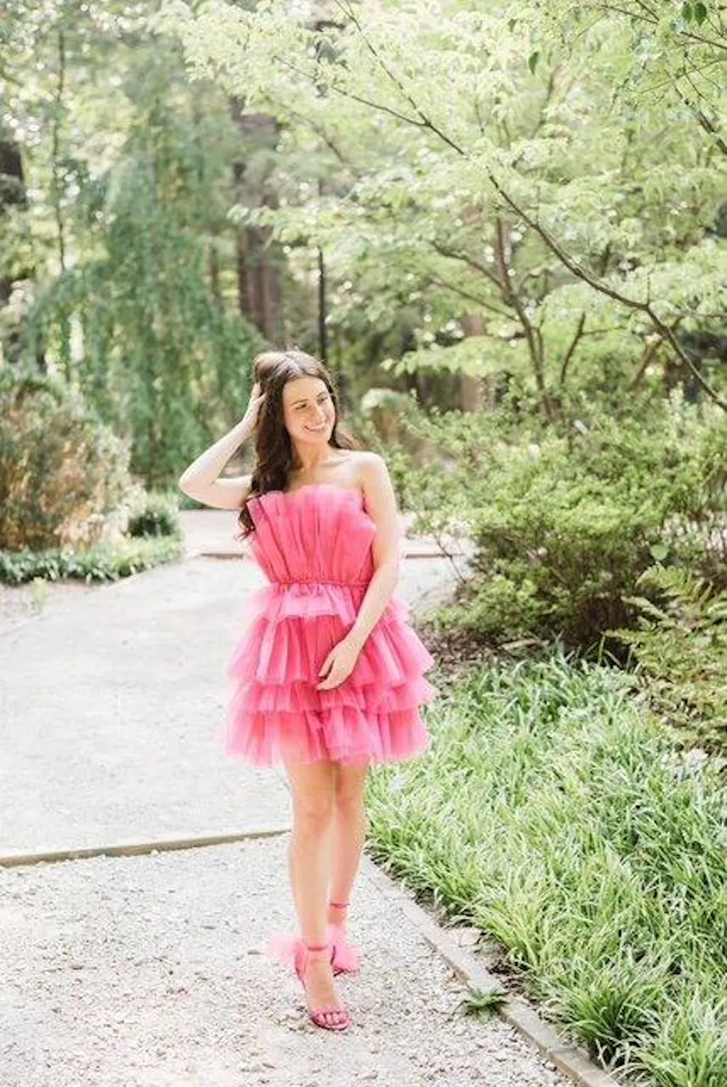 Tulle Good to Be True Hot Pink Tulle Dress | Sassy Shortcake
