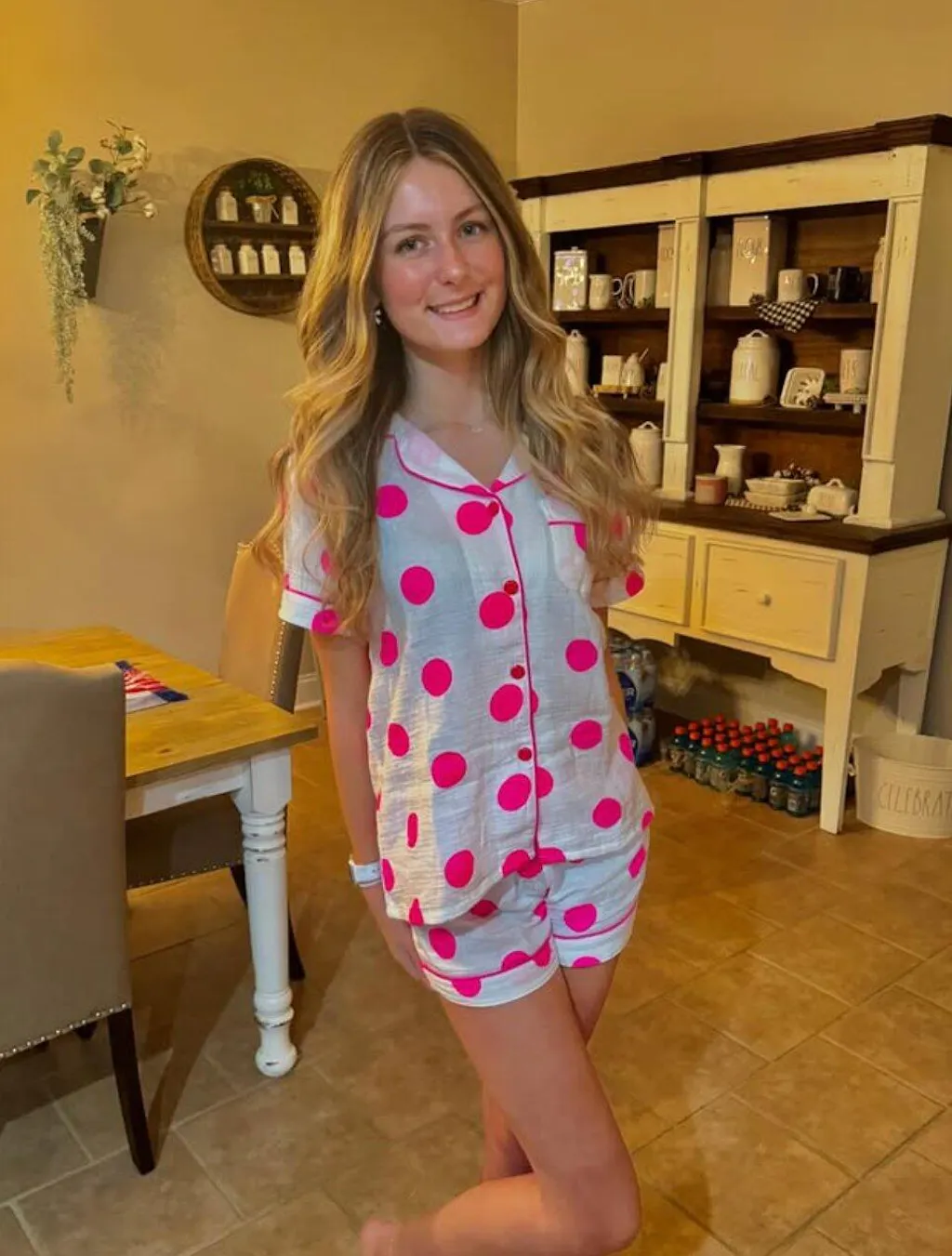 Smiley Dreams PJ Smiley Face Pajama Set | Sassy Shortcake