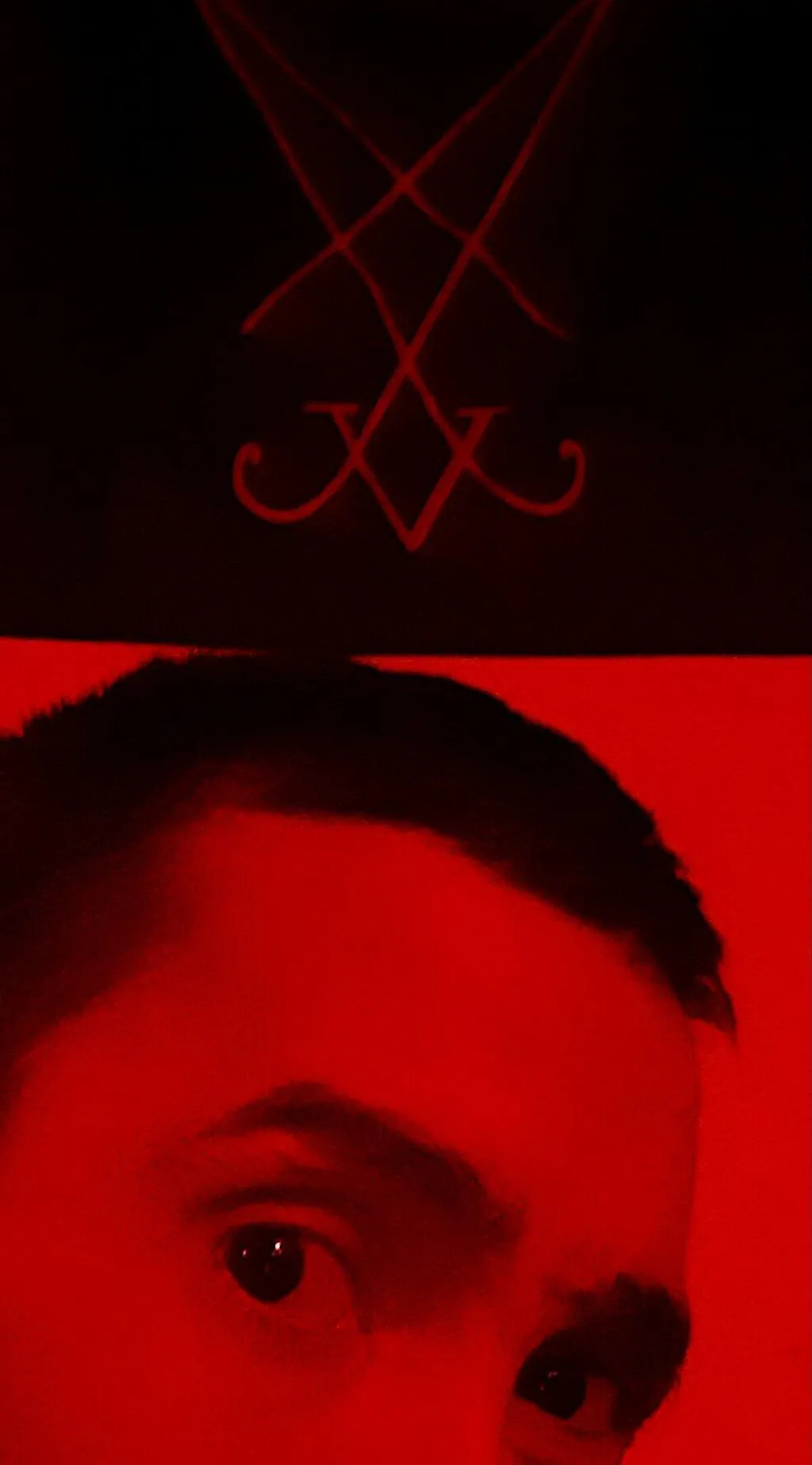 Lucifer Sigil Banner - Satanme
