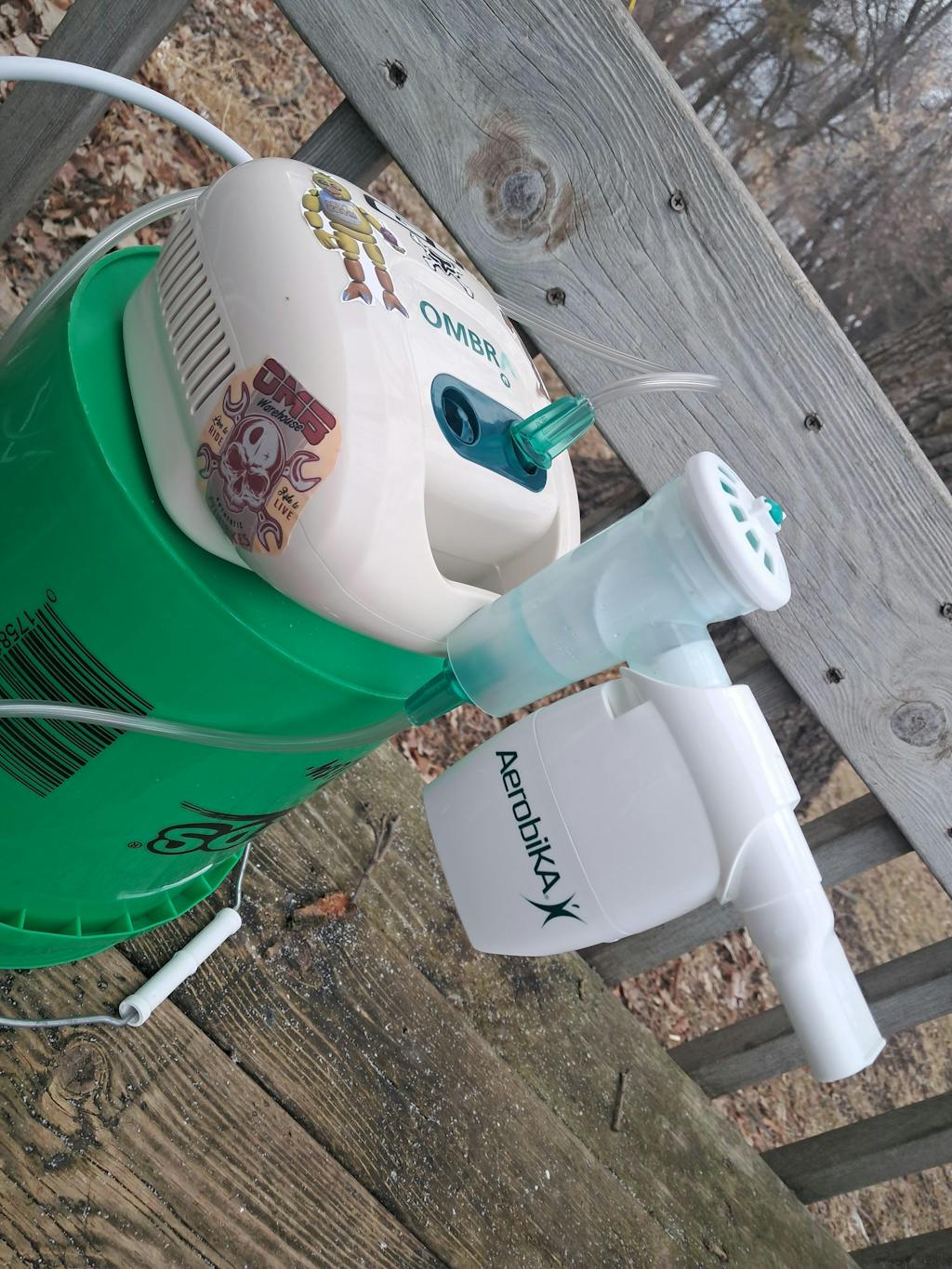 Ombra® 120V Table Top Nebulizer Compressor System for Effective ...