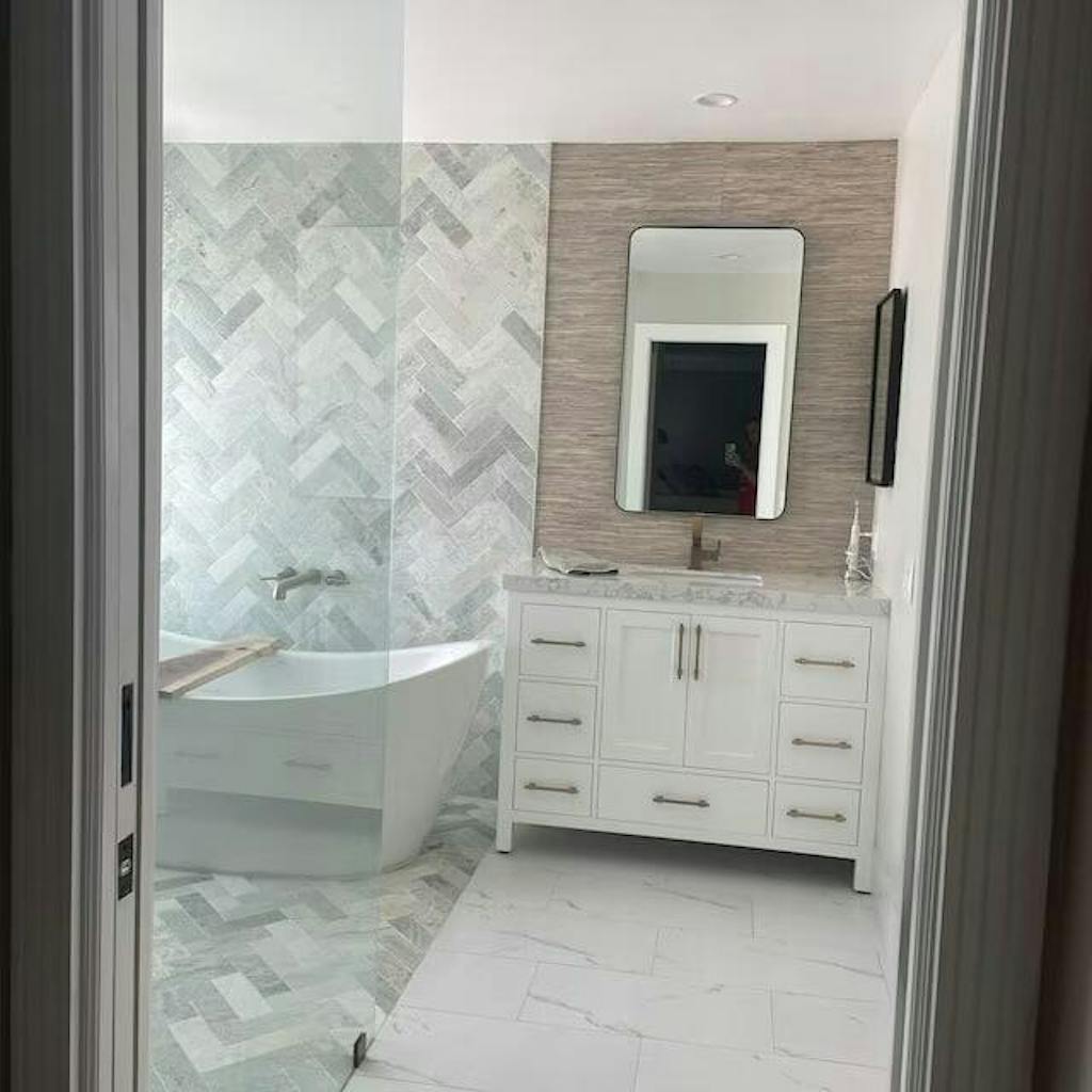 Metallic Silver Java Grasscloth Unpasted Wallpaper – Say Decor LLC