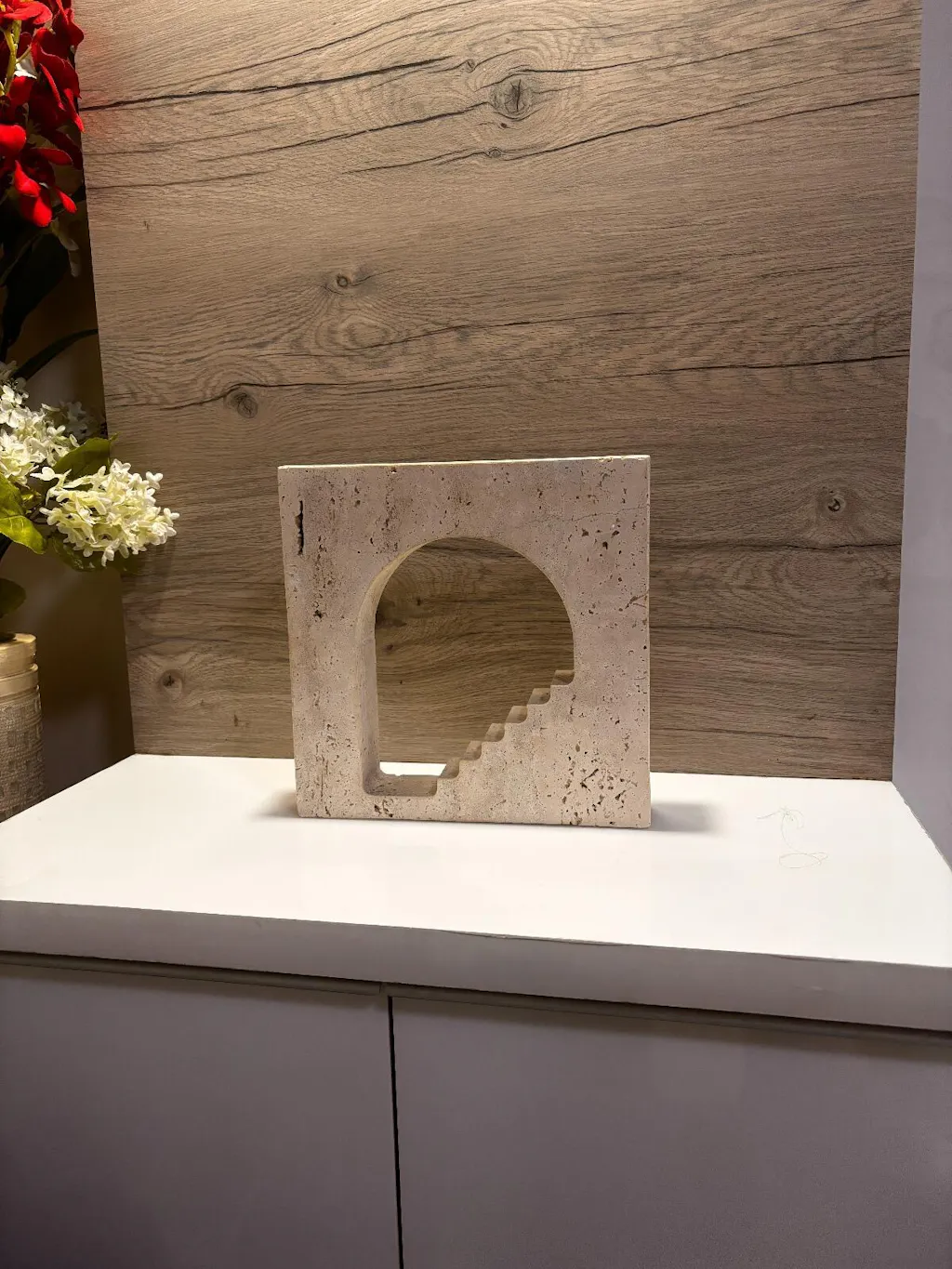 Marble Artifact Travertine Stairway – Modern Arch Artifact