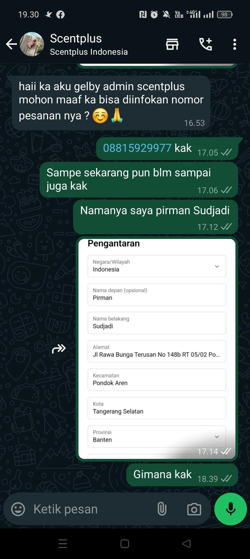 Scentplus Dominant Extrait de Parfum - Pro Player Series