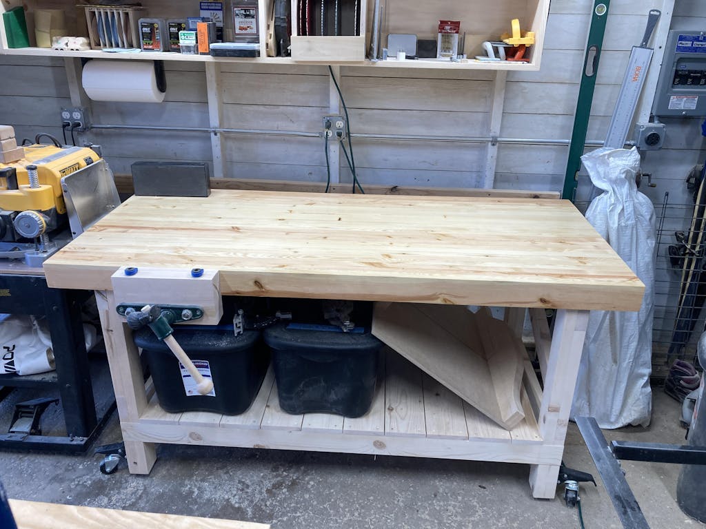 Construction Lumber Workbench – Scott Walsh