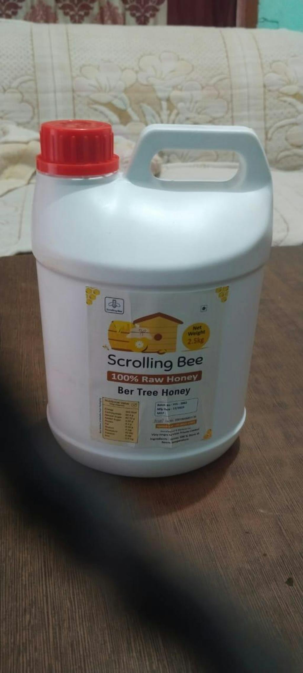 2.5 Kg Raw Honey - All Types Available – Scrolling Bee
