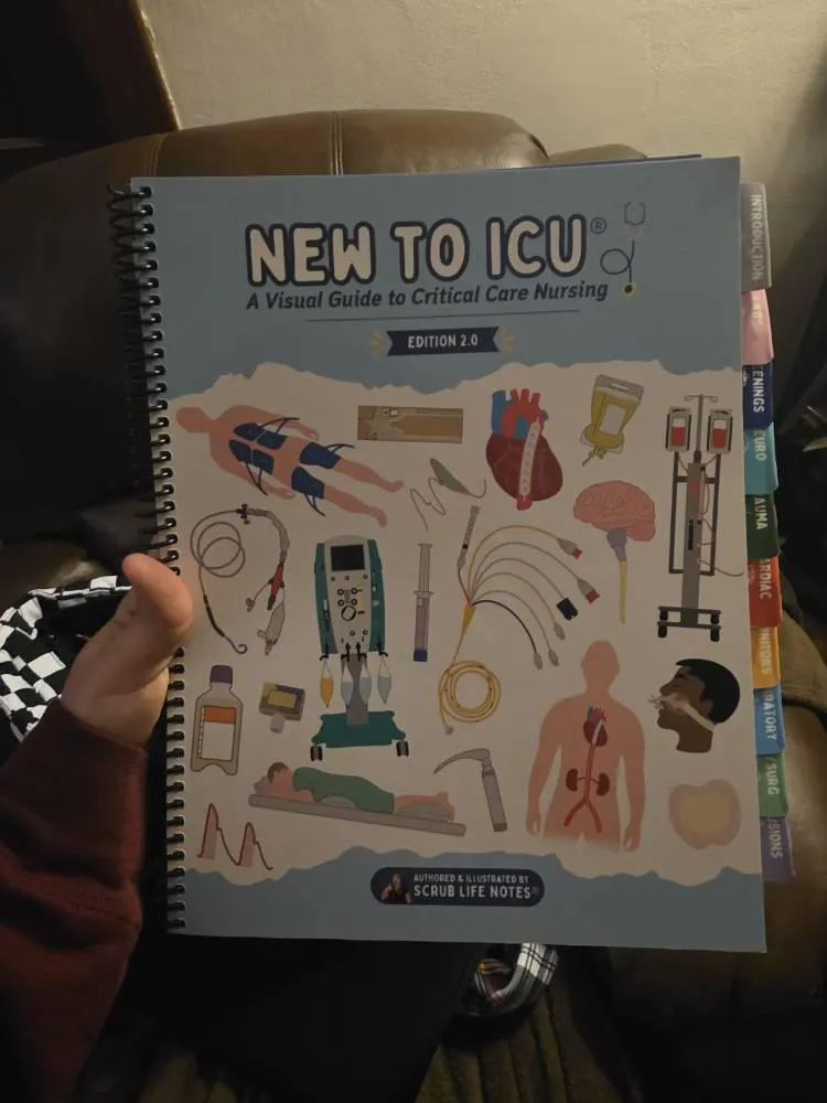 New to ICU® 2.0: A Visual Guide to Critical Care Nursing – ScrubLifeNotes